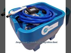 UV-beschermde rotomodeling ADblauwe tanks met sluiting van het deksel en PE materiaal