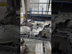 Molde de aluminio de rotación precisa y bajo mantenimiento Molde de plantación personalizado