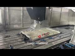 Custom Size CNC Plastic Rotomolded LED Cube Shell Verwerking voor uniek ontwerp