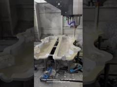 réservoir de carburant de moule rotatif