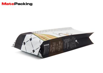 China Moisture Proof Aluminum Foil Side Gusset Bag Coffee Packaging With Tin Tie for sale