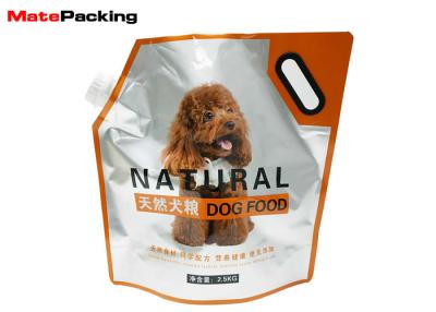 Cina Stia sul sacchetto del becco della stagnola a prova d'umidità per stampa su ordinazione della cima della maniglia dell'alimento per animali domestici in vendita