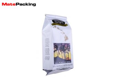 China Back Sealed Side Foil Gusseted Coffee Bags , Moisture Proof Eco Friendly Coffee Bags for sale