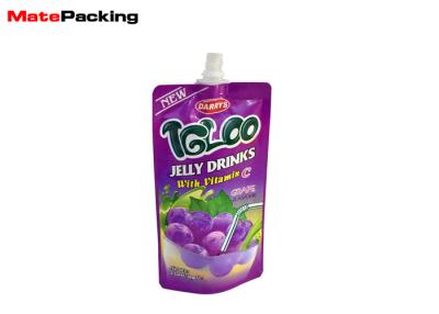 Cina Imballaggio variopinto del succo degli alimenti per bambini del sacchetto del becco del rinforzo del fondo di stampa in vendita