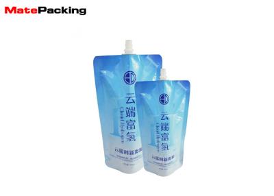 Cina Il rinforzo inferiore opaco sta sul sacchetto d'imballaggio della bevanda dell'acqua del sacchetto del becco con la cima del becco in vendita