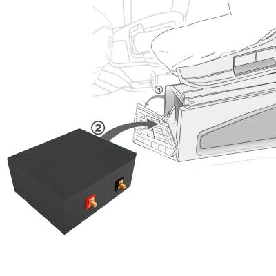 Cina Batteria 12.8V 150Ah 200Ah del litio Lifepo4 di Motorhome Underseat costruita in BMS astuto in vendita
