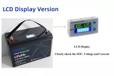 Cina batteria al litio solare di ora di 12.8V 100 Amper con le funzioni di LCD/Bluetooth/Heating in vendita
