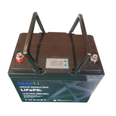 Cina Pacchetto ricaricabile 60Ah 78Ah 100Ah della batteria al litio 12V per il caravan Motorhomes di rv in vendita