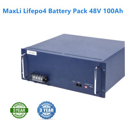 Cina Pacchetto prismatico della batteria di MaxLi 5Kwh 10Kwh ione del litio di 48 batterie solari di volt in vendita