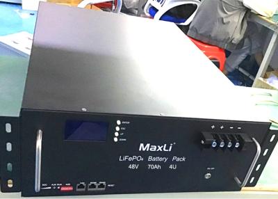 中国 太陽貯蔵のエネルギー・システムのためのBMSで造られるLifepo4 70Ah 48Vのリチウム電池 販売のため