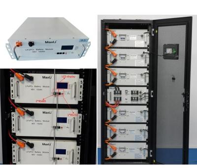 Cina Sistema su misura di energia solare della parete di potenza della batteria di 48v 100ah Lifepo4 per energia solare in vendita