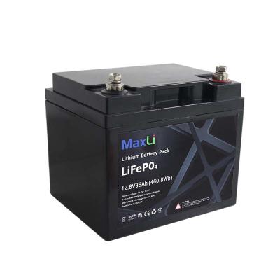 Cina tipo di terminale dei cicli M5 del pacchetto 2000 della batteria al litio di recinzione dell'ABS di 12.8V 36Ah in vendita