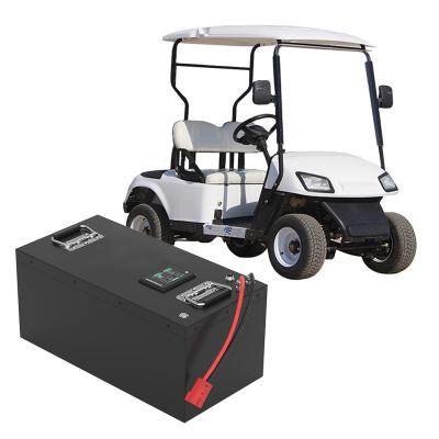 Cina Pacchetto 48V 100Ah della batteria al litio del carretto di golf di MaxLi sviluppato in terminale di BMS M8 Bolt in vendita