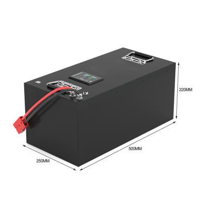 中国 BMS M8のボルト ターミナルで造られるMaxLiのゴルフ カートのリチウム電池のパック48V 100Ah 販売のため