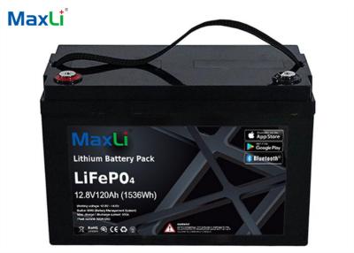 Cina Grado della batteria di recinzione 12V 120Ah LiFePO4 dell'ABS una funzione del monitor di Bluetooth in vendita