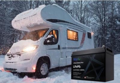 Cina Batteria al litio 12V 100Ah di bassa temperatura LiFePO4 di MaxLi per il carretto di golf marino di rv in vendita