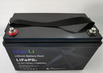 Cina Batteria al litio di UN38.3 MSDS LiFePO4 100Ah 12V con Bluetooth APP in vendita