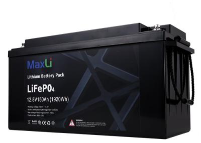 Cina Fosfato profondo del ferro del litio della pastella di lunga vita cycle12V 150Ah Lifepo4 con il App di Bluetooth in vendita
