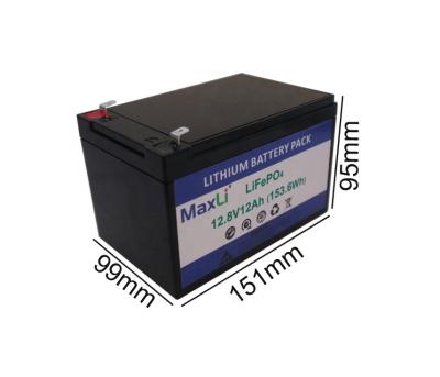 Cina pacchetto profondo di Cyle del litio di 12V 12Ah Lifepo4 della batteria solare ricaricabile Lifepo4 dello ione in vendita