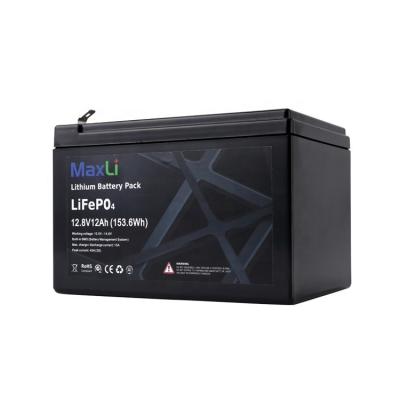 Cina Alta batteria di Ion Lifepo 4 del litio di sicurezza 12V 12AH con il App del bluetooth per luce solare in vendita