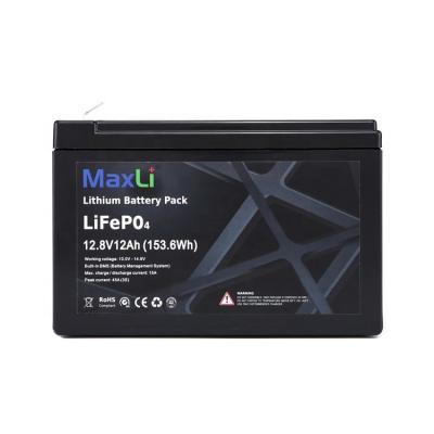 Cina Alta batteria di Ion Lifepo 4 del litio di sicurezza 12V 12AH con il App del bluetooth per luce solare in vendita