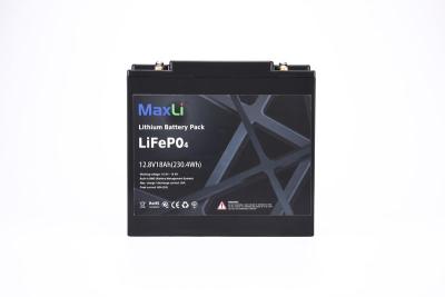 Cina 12 stoccaggio ricaricabile di Ion Battery For Home Power del litio di volt 18Ah in vendita