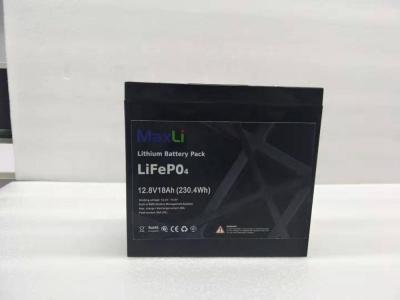 中国 家力の貯蔵のための再充電可能な12ボルト18Ahのリチウム イオン電池 販売のため