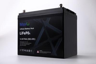 中国 OEM 3000はスマートなBMSの78Ah 12Vのリチウム電池を循環させる 販売のため
