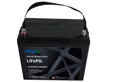 Cina M6 batteria al litio del terminale Rs232 24V 40Ah Bluetooth in vendita