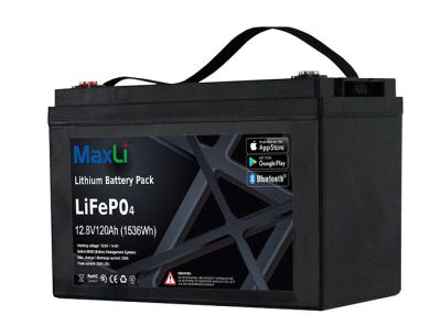 Cina Batteria al litio MSDS della cassa 1536Wh 12V 120Ah Bluetooth dell'ABS in vendita