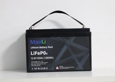 中国 IP56 3000は12.8V 100Ahの太陽Lifepo4電池1280Whを循環させる 販売のため