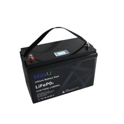 Cina Batteria solare Bluetooth astuto del litio Lifepo4 di 12V 100Ah RS232 in vendita
