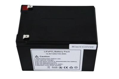 Cina LiFePo4 12 resistenza della polvere dell'acqua della batteria al litio IP56 di volt 12ah in vendita