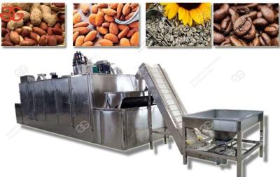 China Continuous Sunflower Seeds Roasting Machine|Egusi Seed Roaster Machine for sale