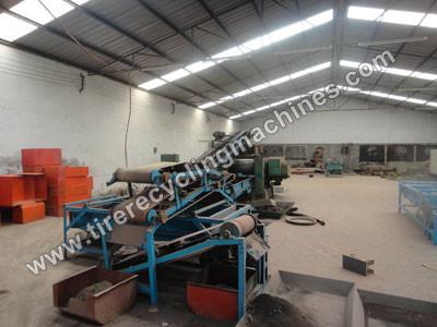 China Small Scale Tire Recycling Plant Tire Recycling Machine for sale