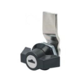Wing Knob Quarter Turn Locks negro para los gabinetes industriales