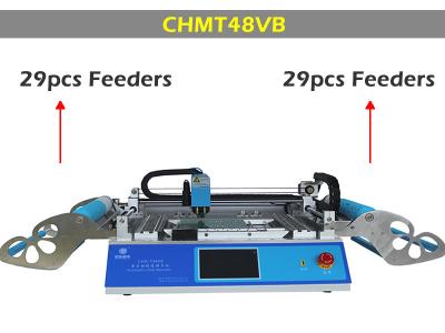 Cina Scelta dell'alimentatore CHMT48VB e macchina da tavolino laterali doppie del posto, macchina del montaggio di superficie in vendita