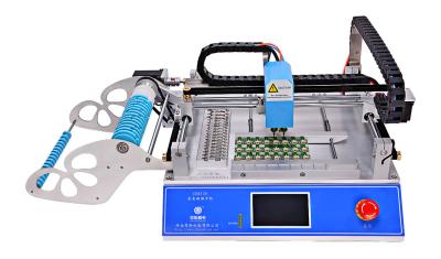 China CHMT28 Desktop SMT Pick and Place Machine for LED SMD Prototyping 28 Feeders for sale