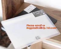 China PP Material Document Pocket File Folder, A4 pp file folder, clear clip file folder for sale