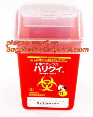China 5-quart sharp containers regulations, biohazard sharp container, Disposable dual biohazard supplies - syringes without n for sale