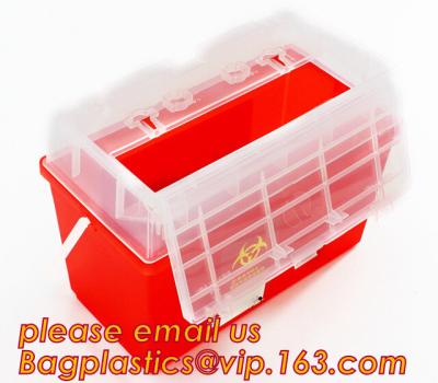 China 5-quart sharp containers regulations, biohazard sharp container, Disposable dual biohazard supplies - syringes without n for sale