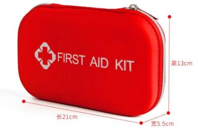China Portable Carry up FIRST AID bag red First Aid Kit safety emergency bag, multifunctional small charge Travel portable wat for sale