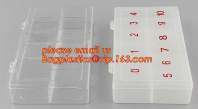 China Plastic Storage Box With 15 Removable Compartments Tool Containers, plastic divided storage box for candy and nuts for sale