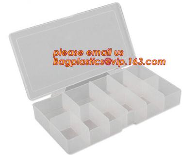 China Plastic Storage Box With 15 Removable Compartments Tool Containers, plastic divided storage box for candy and nuts for sale