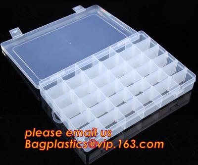 China Adjustable Plastic Storage Box For Nail Art Design Decoration, Creative multi-function plastic storage box cosmetics cas for sale