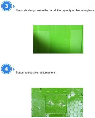 China 240LCustom plastic garbage bin for outdoor use, Large capacity 660 liter plastic garbage four-wheeled cart with lid bin for sale