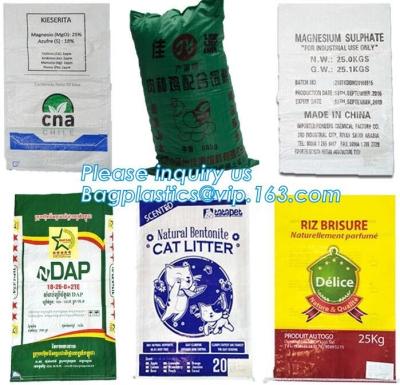 China China manufacture high quality free sample recycled printed pp woven bag,beef cattle feed bag BOPP Laminated PP Woven Ba for sale