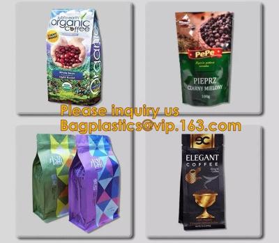 China Foil Pouch Standing Up Spice Bag Clear Window Food Packaging Bag Metalized Stand Up Pouch With Zipper for sale