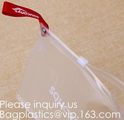 Clear PVC Carry On Travel Toiletry Bag For Women Wallet Purse EVA Zippered Cosmetic Makeup Bag, bagease, bagplastics, pa