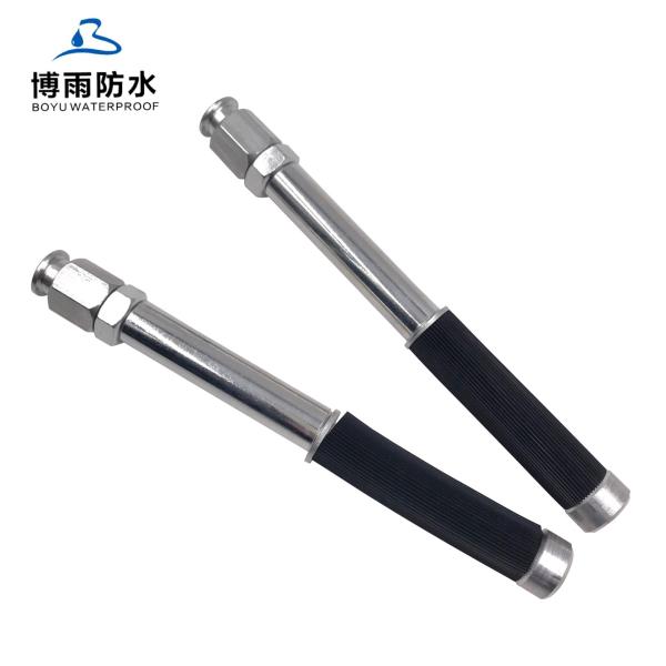 Quality Building Coating Flat Head M8 Injection Packers Steel 18*170mm Grey Waterproof for sale